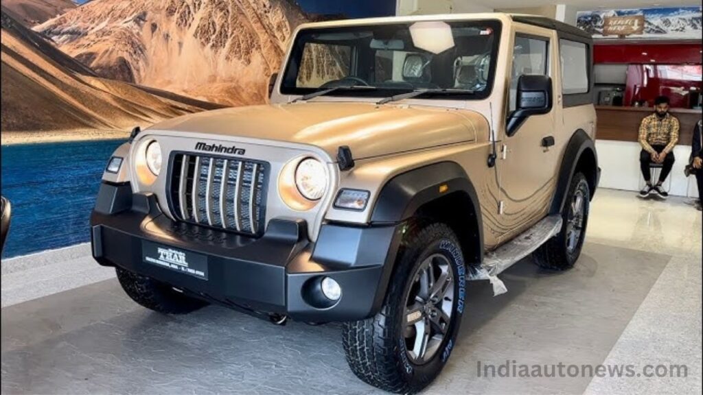 Mahindra Thar Earth Edition Review - The 4x4 Off-Road Legend’s Rugged ...