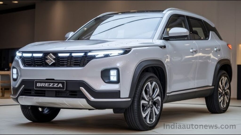 Maruti Suzuki Brezza Facelift Spotted Testing With New Features For ...