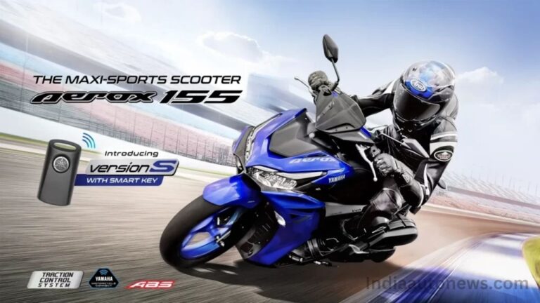 Yamaha Aerox 155 Version S 2025 Launched in India With Sporty New ...